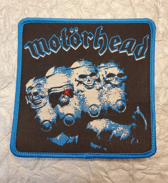 MOTORHEAD "Iron Fist" Patch (blue border) – Patch Master Productions
